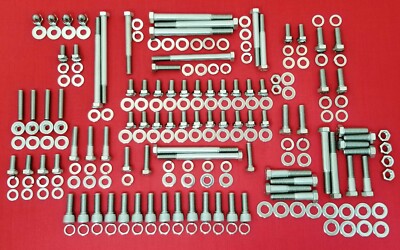 FORD Y-BLOCK Y BLOCK ENGINE STAINLESS STEEL HEX BOLTS KIT 272 292 312 ...