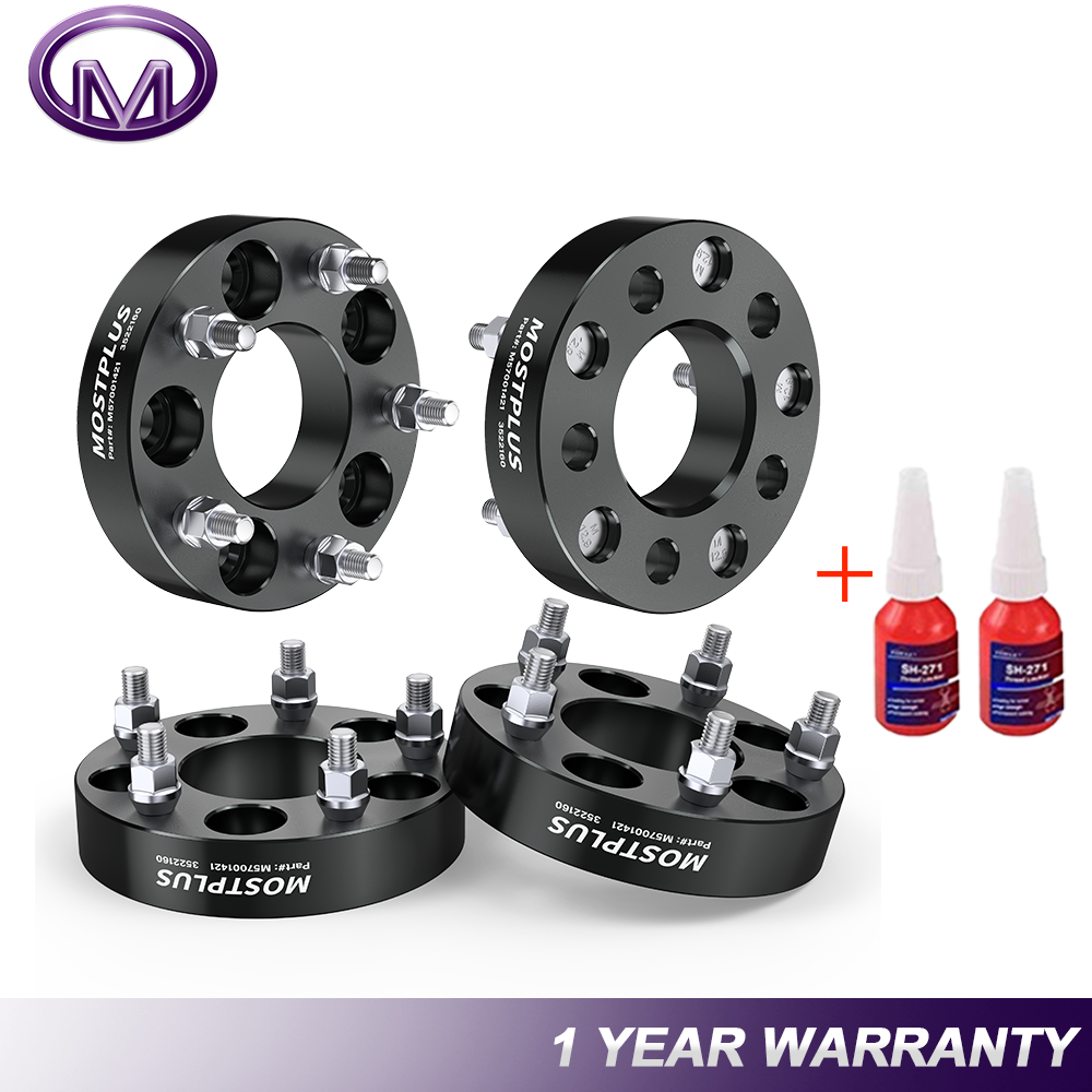 4Pcs 5x4.5 to 5x5 1.25" Adapters Wheel Spacers For Dodge Jeep Wrangler ...