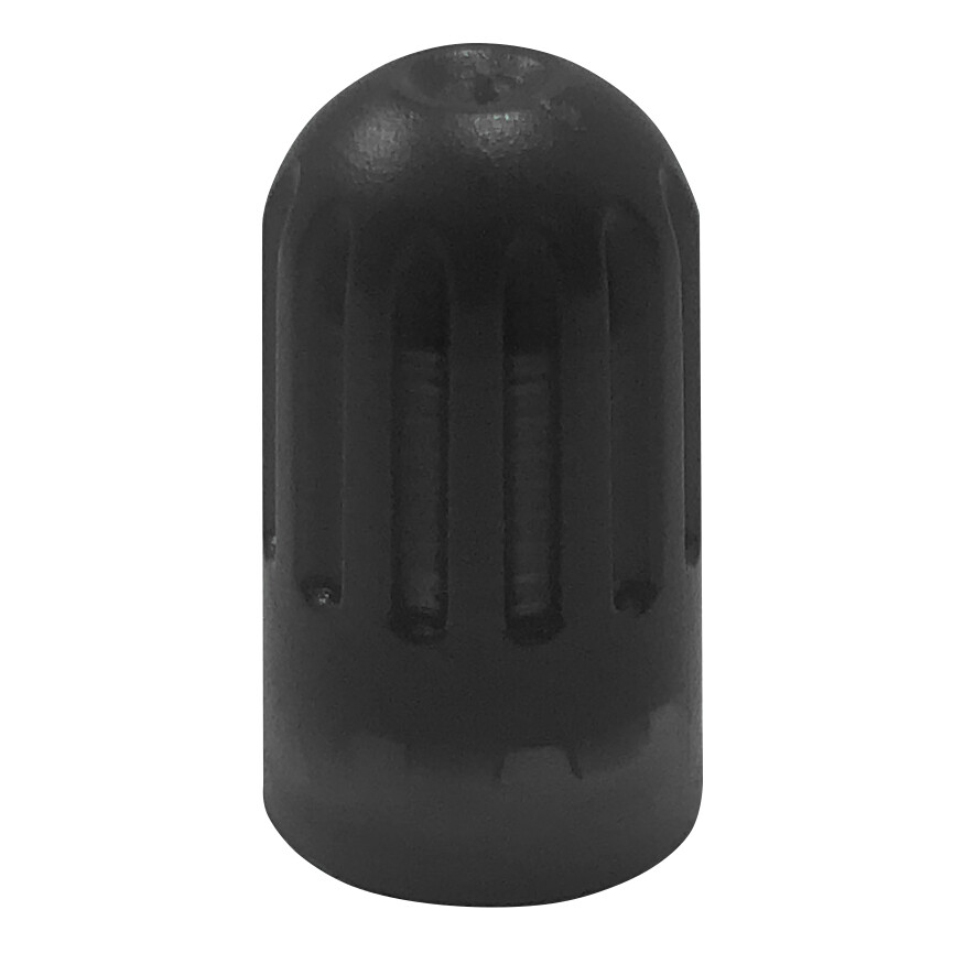(100) Long Plastic Black Sealing Tire Cap for TR20008 TPMS Valve Stem ...