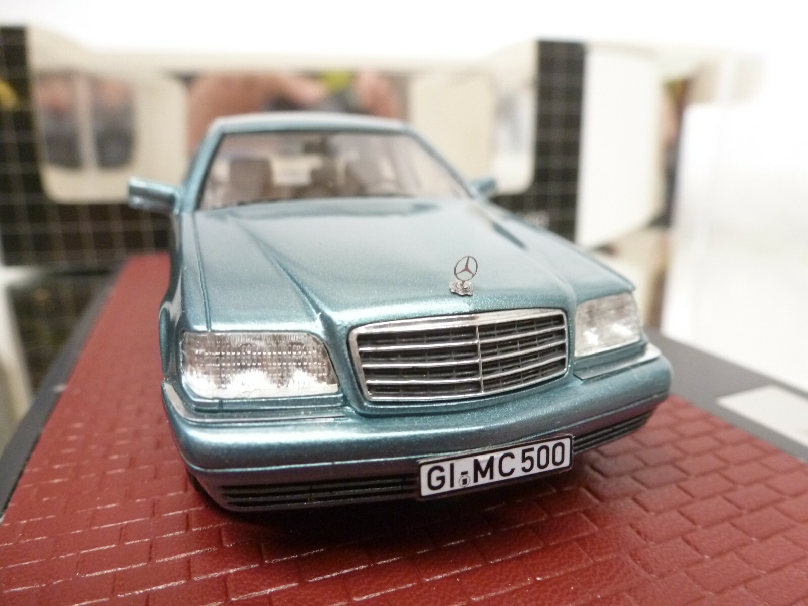 MATRIX MERCEDES BENZ S 500T S140 LIM 135/408 - BLUE 1:43 - VERY GOOD IN ...