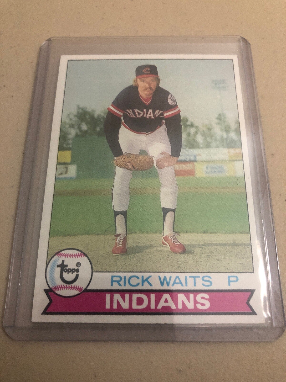 1979 Topps #484 Rick Waits Cleveland Indians Baseball Card | eBay