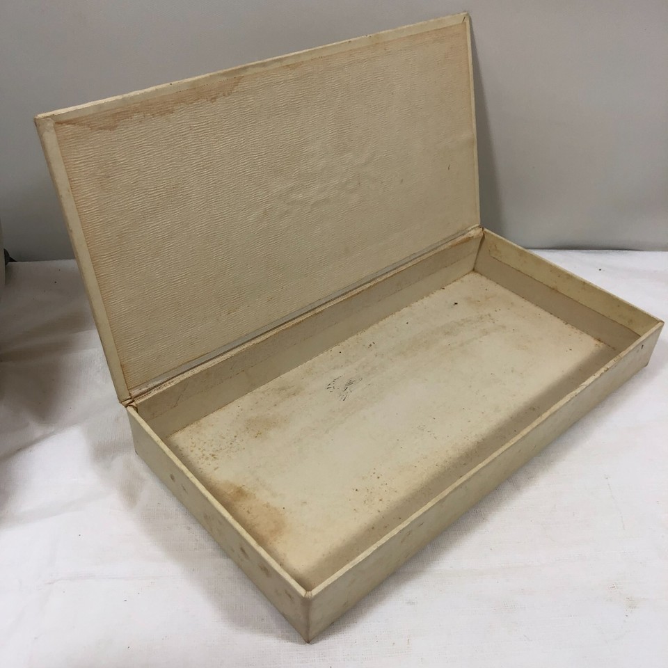 Vintage Jewelry Box Clam Shell Case | eBay