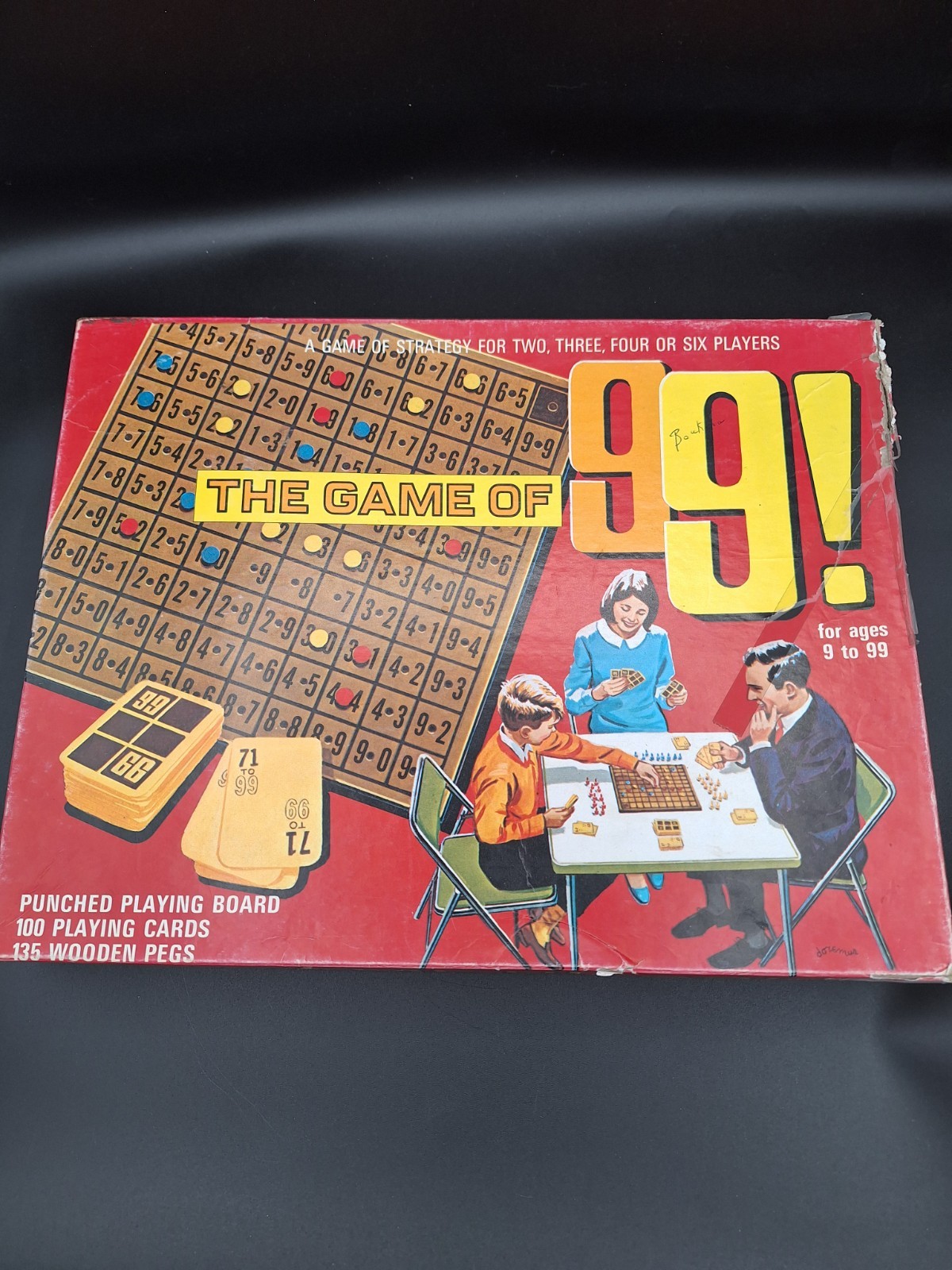 Vintage 1969 Saalfield The Game of 99! Le Jeu de 99 Board Game ...