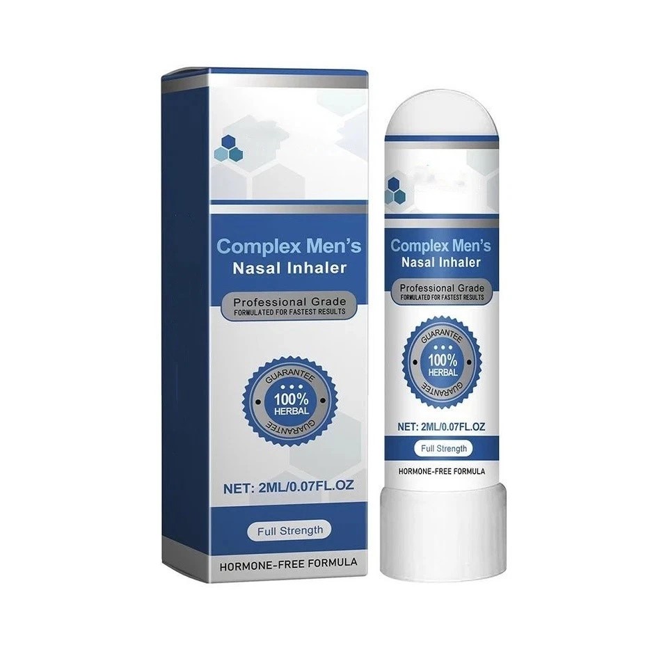 3 Pack Men's Nasal Inhale Complex Men's Nasal Inhaler Professional ...