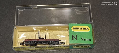 MINITRIX ECHELLE N WAGON A TABLIER ROTATIF REF. 3161 | eBay