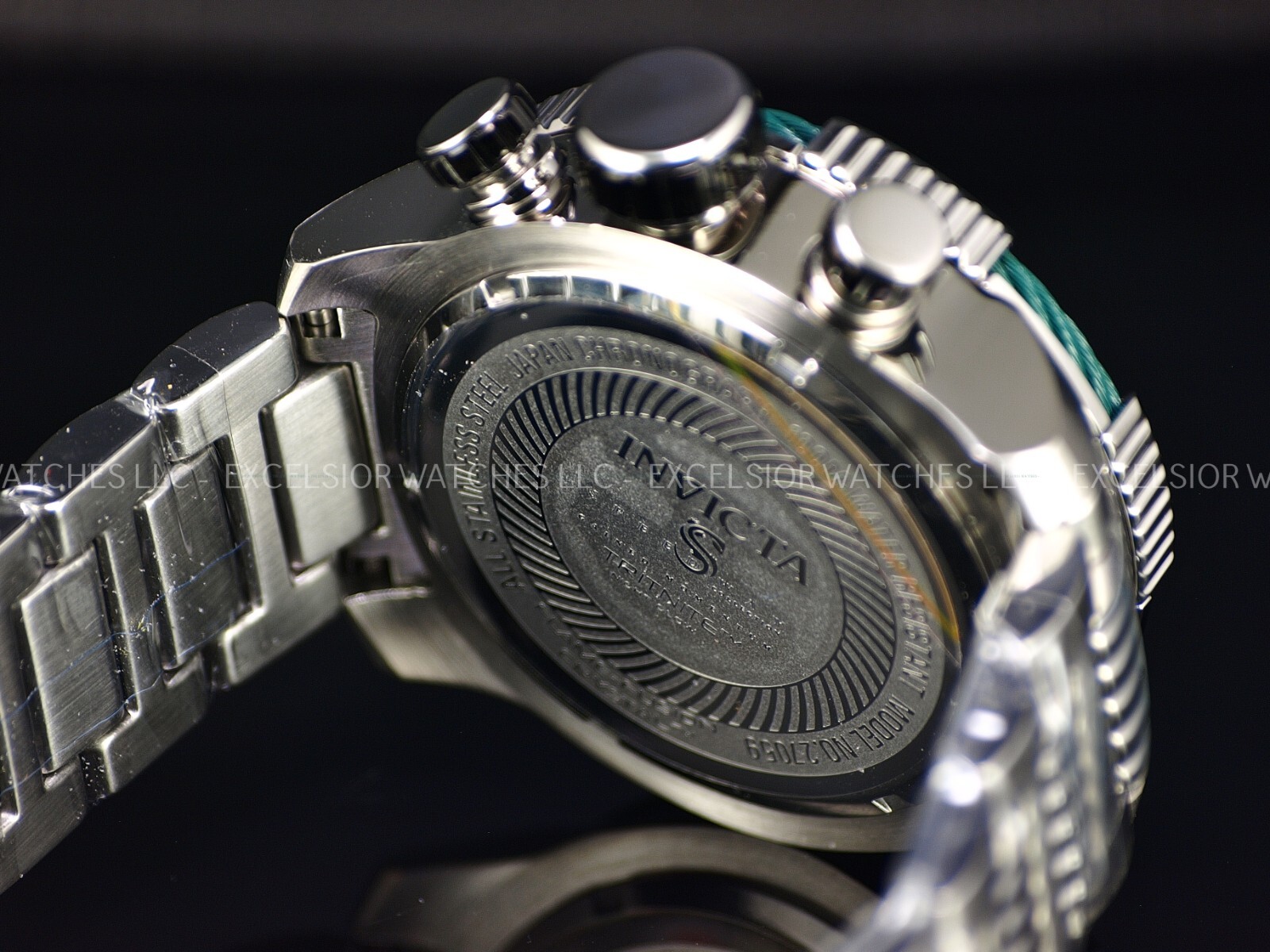 Invicta 27059 Speedway Men's Quartz Chronograph - Silver/Green for sale ...