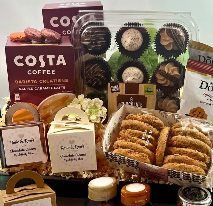 Luxury COSTA COFFEE Hamper Gift Box Couples To Share Ladies Or Men ...