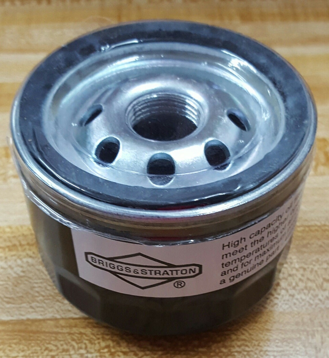 GENUINE BRIGGS & STRATTON OIL FILTER 492932 spin on short filter 492532 ...