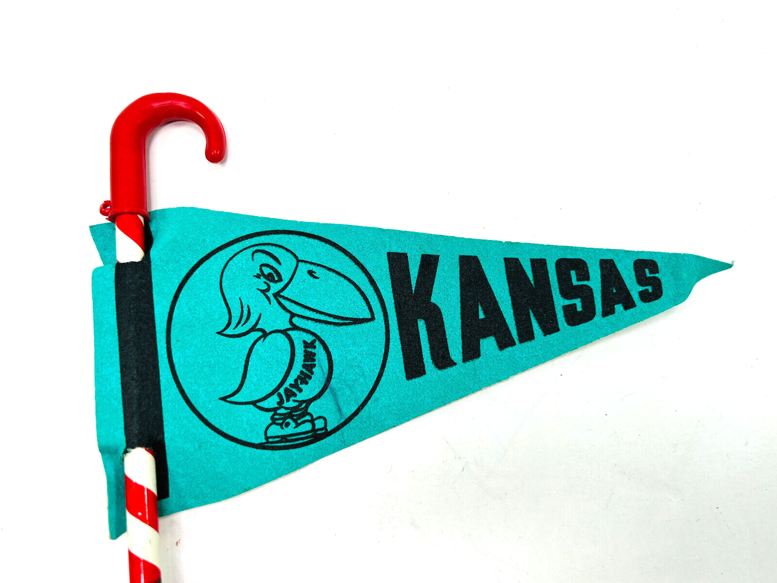 vtg UNUSUAL University of Kansas KU Pennant Pencil Topper Jayhawk | eBay