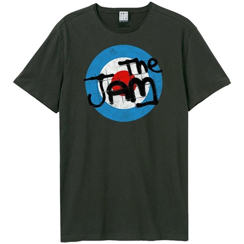 Amplified Unisex Adult The Jam Target T-Shirt (L) (Charcoal) | eBay