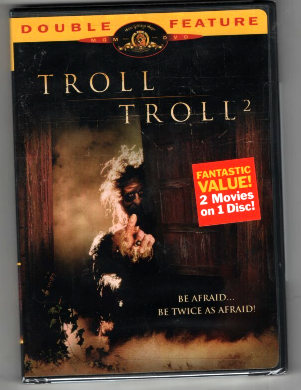 Troll and Troll 2 DVD Double Feature Horror Brand New, Factory Sealed ...