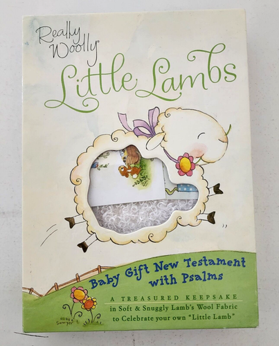 Really Woolly Little Lambs Baby Gift New Testament With Psalms Thomas ...