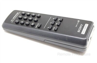 SONY CD Radio Cassette GENUINE Remote Control CFD-CD777S CFD-CD777L | eBay