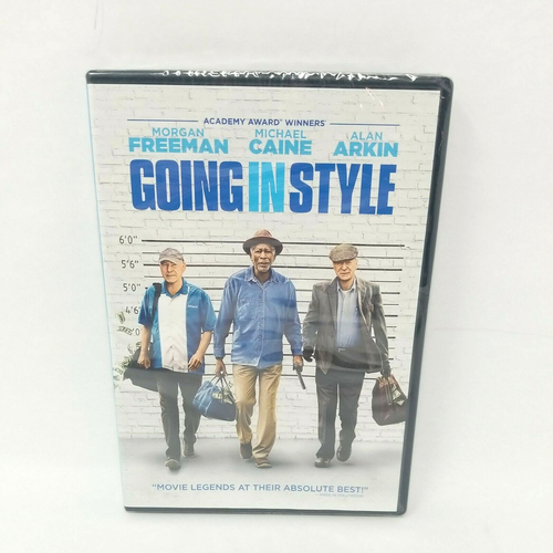 Going in Style (DVD, 2017) Movie Morgan Freeman Michael Caine Alan ...