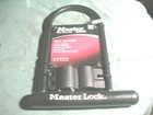 New Master Lock Bike Security Key U-Lock w 2 keys & Carrying Bracket | eBay
