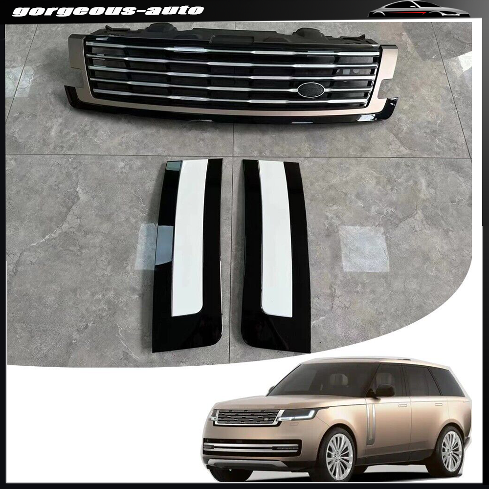 Fits for LR Range Rover L460 2023 Front Bumper Hood Grille Mesh Side ...