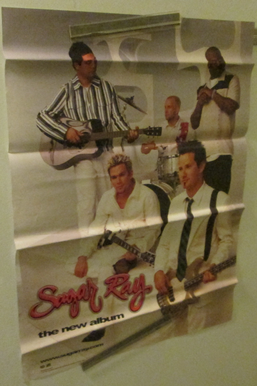SUGAR RAY POSTER ROCK 2001 RECORD STORE PROMO DISPLAY VINTAGE | eBay
