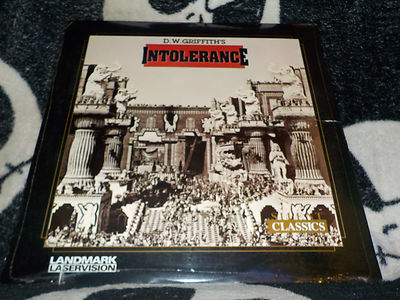 Intolerance NEW SEALED Laserdisc LD DW Griffith Free Ship $50 Orders | eBay