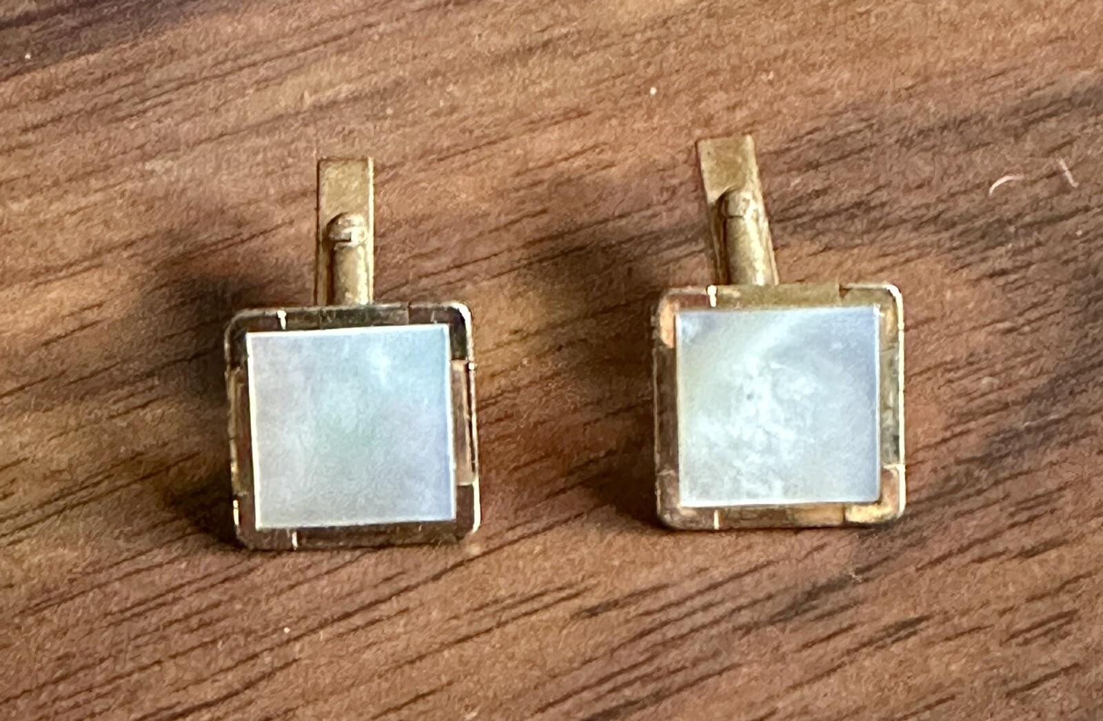 Vintage Swank MOP Cufflinks Square 10K Gold Filled Shirt Accessories Wedding | eBay