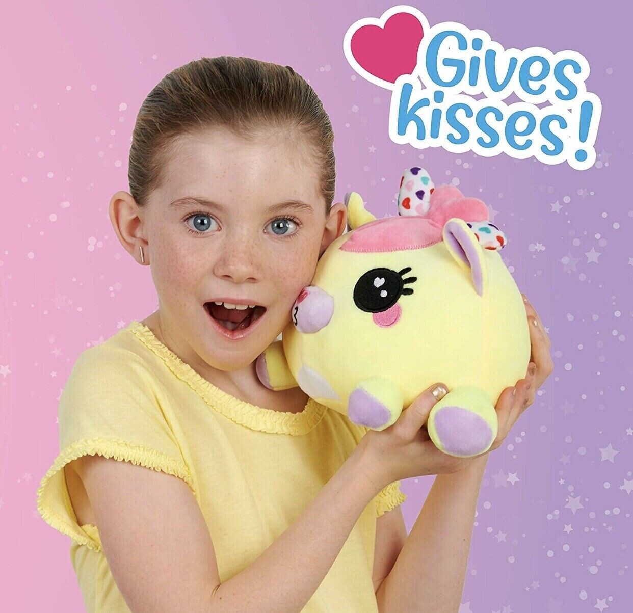 WowWee Ploosh Kissimal Interactive Plush Kisses Snuggles Stuffed Toy ...