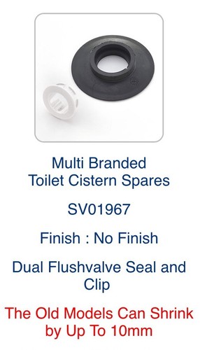 SV01967 Ideal Standard Armitage Shanks Flush Valve Washer & Clip ...