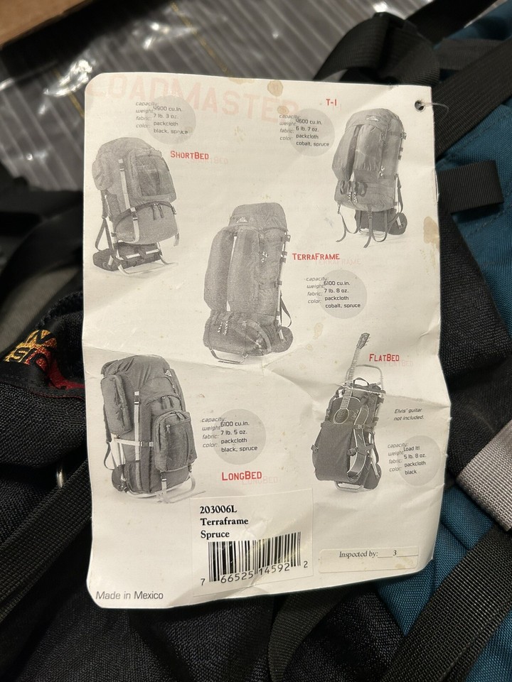 Dana Design Backpack Large K2 Terraframe External Frame Camping ...