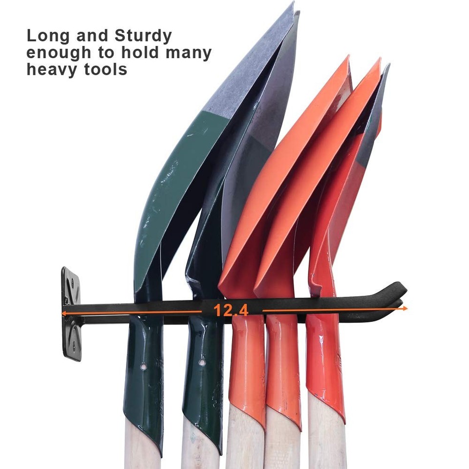 Heavy Duty Garage Tires Hooks Wall Mounted Hanger Tool Organizer Rack ...