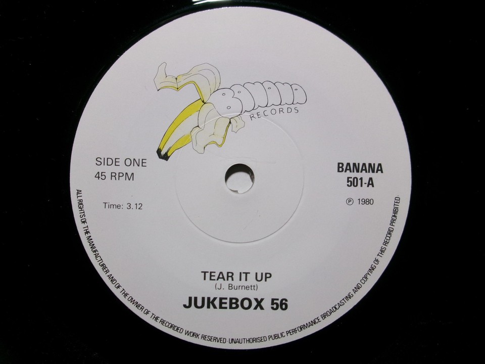 JUKEBOX 56 TEAR IT UP WASHING MACHINE BOOGIE BANANA 501 ROCK N ROLL ...