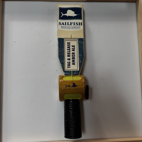 Sailfish Brewing Company Tag & Release Tap Handle | eBay