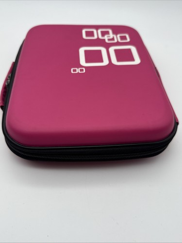 Nintendo DS DSi Lite Large Pink Zip-Up Travel Hard Carrying Case | eBay