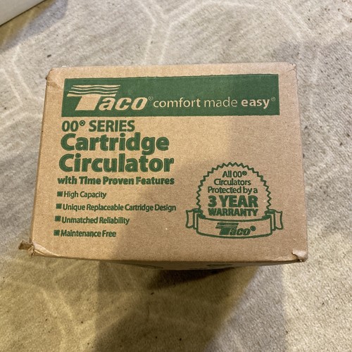 Taco 007 Series Cartridge Circulator | eBay
