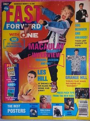 FAST FORWARD Magazine | Mar 1992 | Issue 129 | Erika Eleniak poster ...