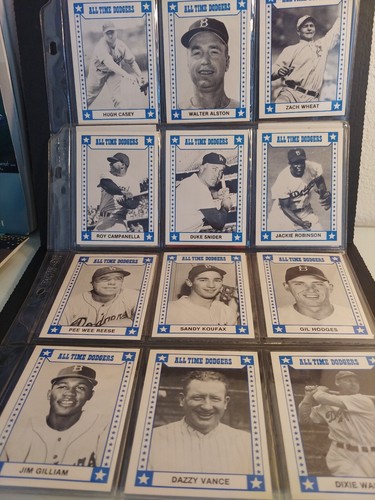 All Time LA Dodgers Lot Pee Wee Reece Sandy Koufax Gil Hodges Jackie ...