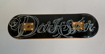Vintage Tech Deck Dark Star Spellout Script Tattoo Logo Fingerboard ...