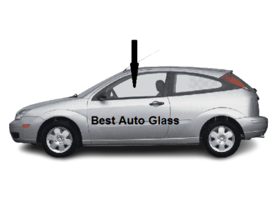 Fits 2000-2007 Ford Focus 2DR Hatchback Driver Front Left Door Window ...