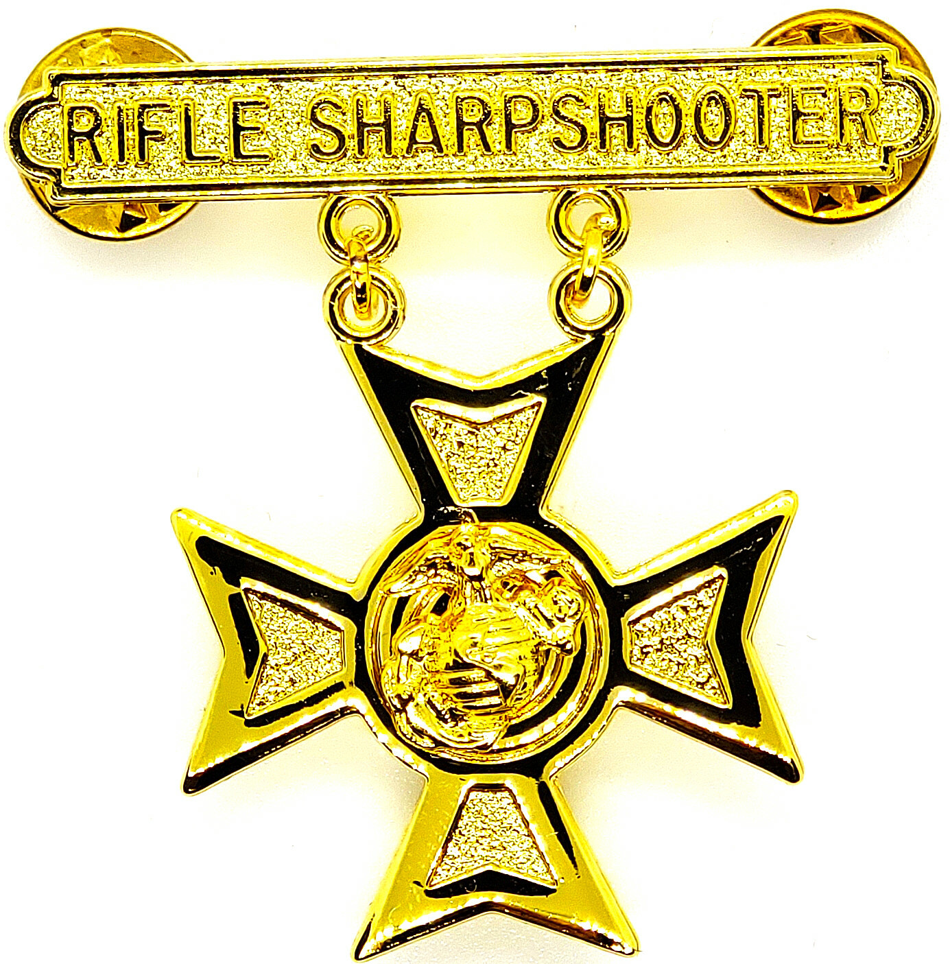 USMC US Marine Corps Qualification Badge Rifle Sharpshooter ...