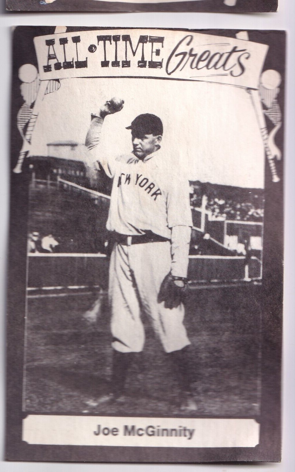 Joe McGinnity 1973-75 TCMA All Time Greats Postcard Set Filler | eBay