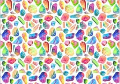 A4 Edible Wafer Image Cake Wrap Rainbow Gems Paper Sheet | eBay Australia