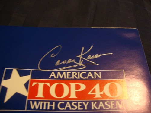 Casey Kasem American Top 40 January 1,2000 cd Signed | eBay