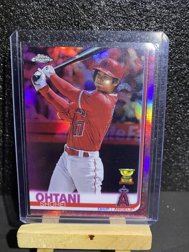 2019 Topps Chrome Shoei Ohtani Pink Chrome Topps Refractorb | eBay