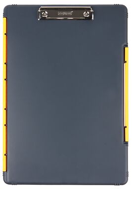Legal Size XL Slimcase 2 Storage Clipboard Gray with Yellow Clip 15.5" x 10.5" | eBay