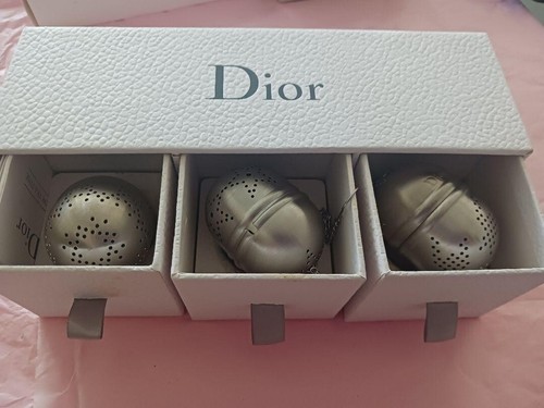 Christian Dior Tea Strainer 3 Set Novelty | eBay