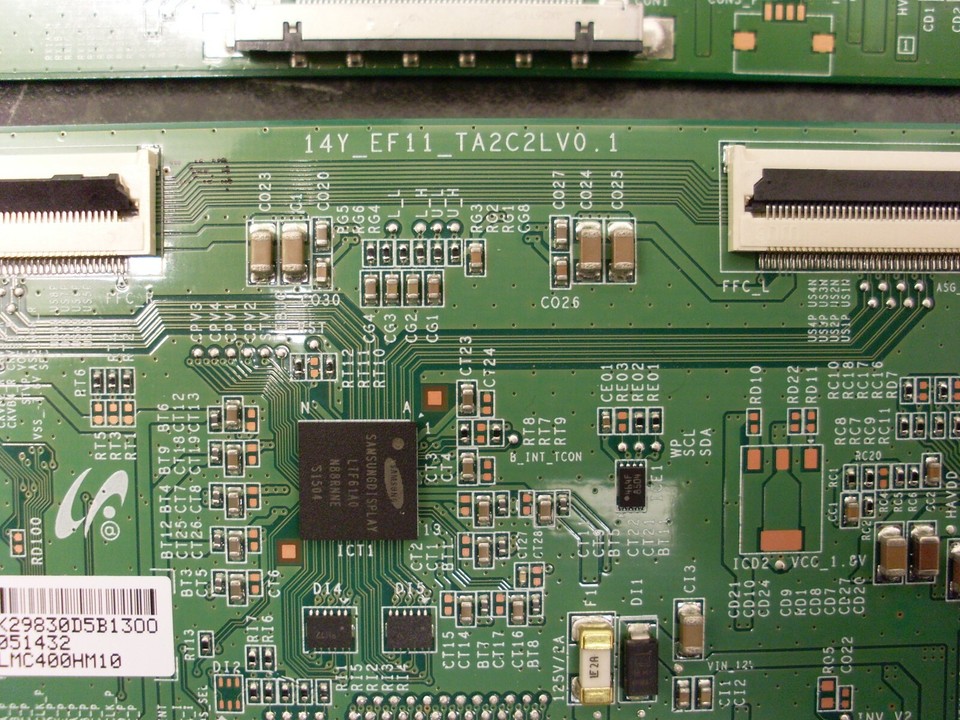 PANASONIC TX-40C300B JVC LT-40C750 TCON 14Y_EF11_TA2C2LV0.1 LMC400HM10 ...