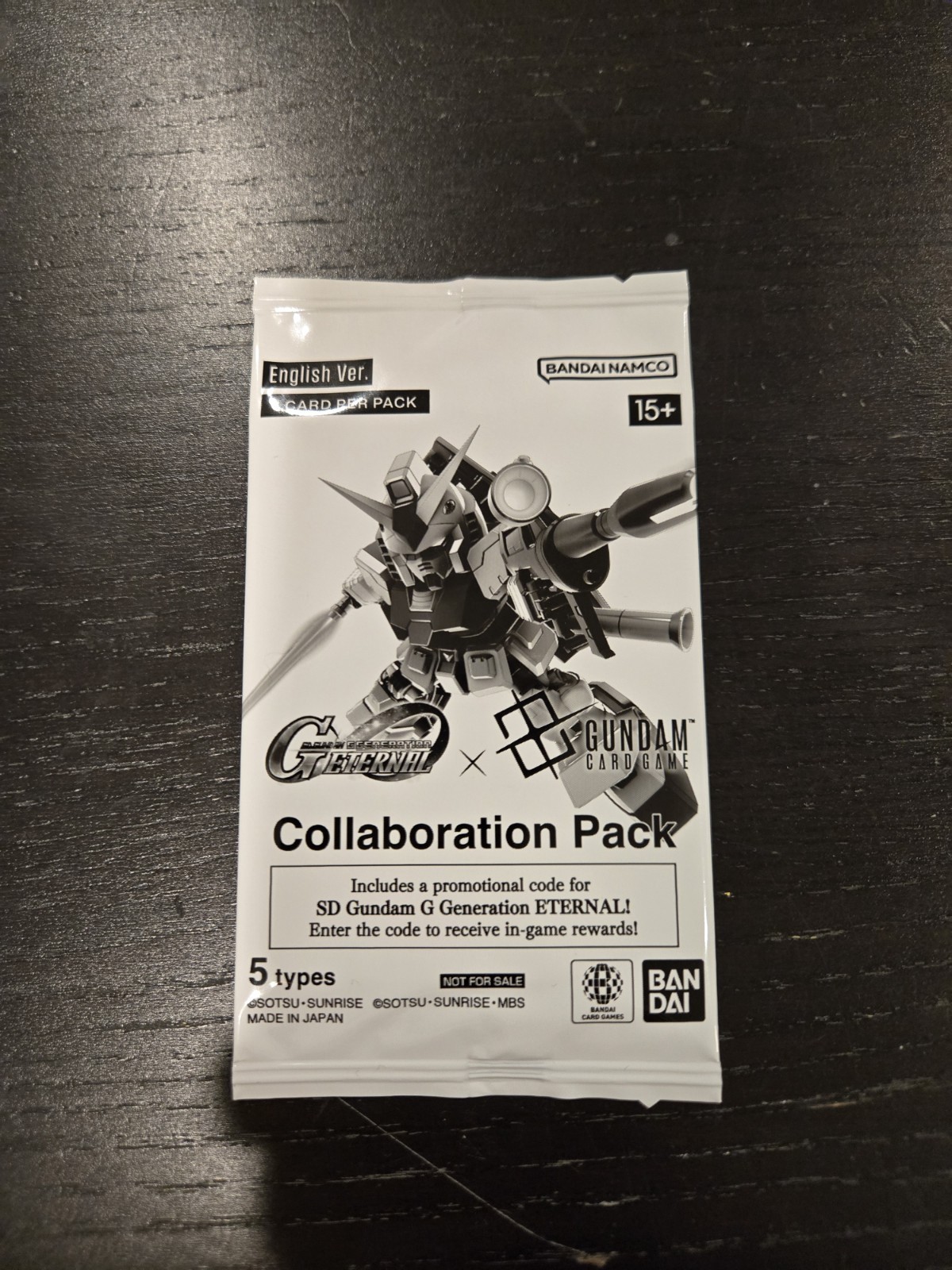Promo EX Base Gundam TCG G Generation Eternal Collaboration Pack Sealed ...