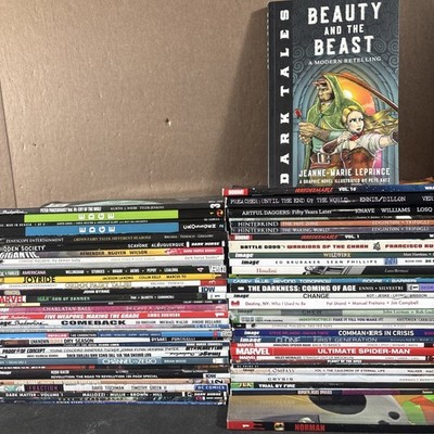 HUGE LOT TRADE PAPERBACK TPB GRAPHIC NOVEL INDY HORROR MARVEL DC CLEAN ...