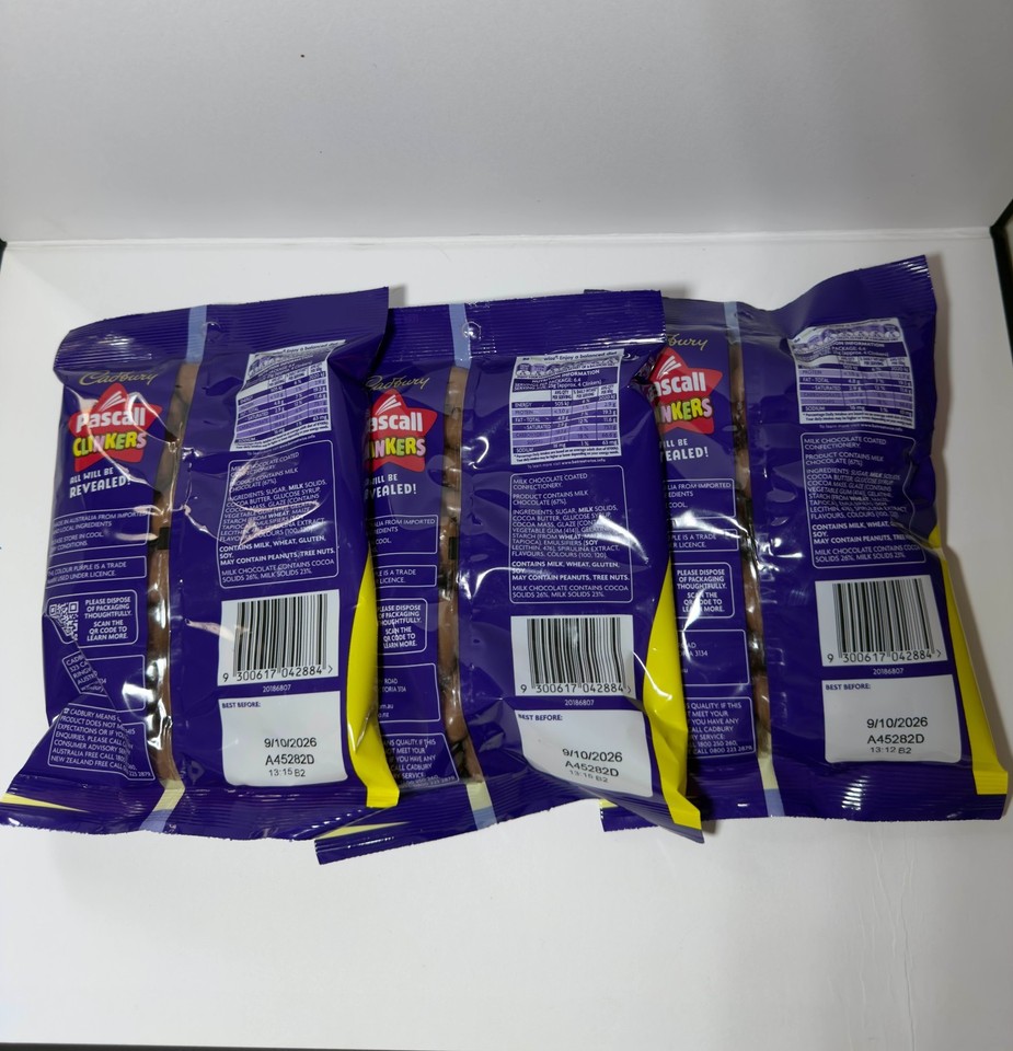 Cadbury Pascall Clinkers Chocolate 160g Bag Viral Tiktok Trend 2x/3x/5x ...