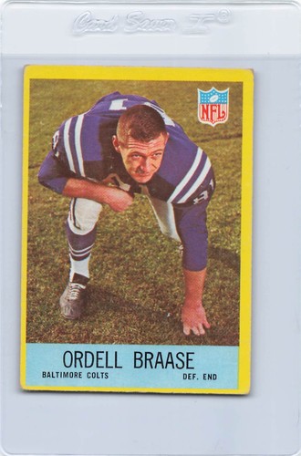 1967 Philadelphia #16 Ordell Braase Colts EX/MT *DA-C9310 | eBay