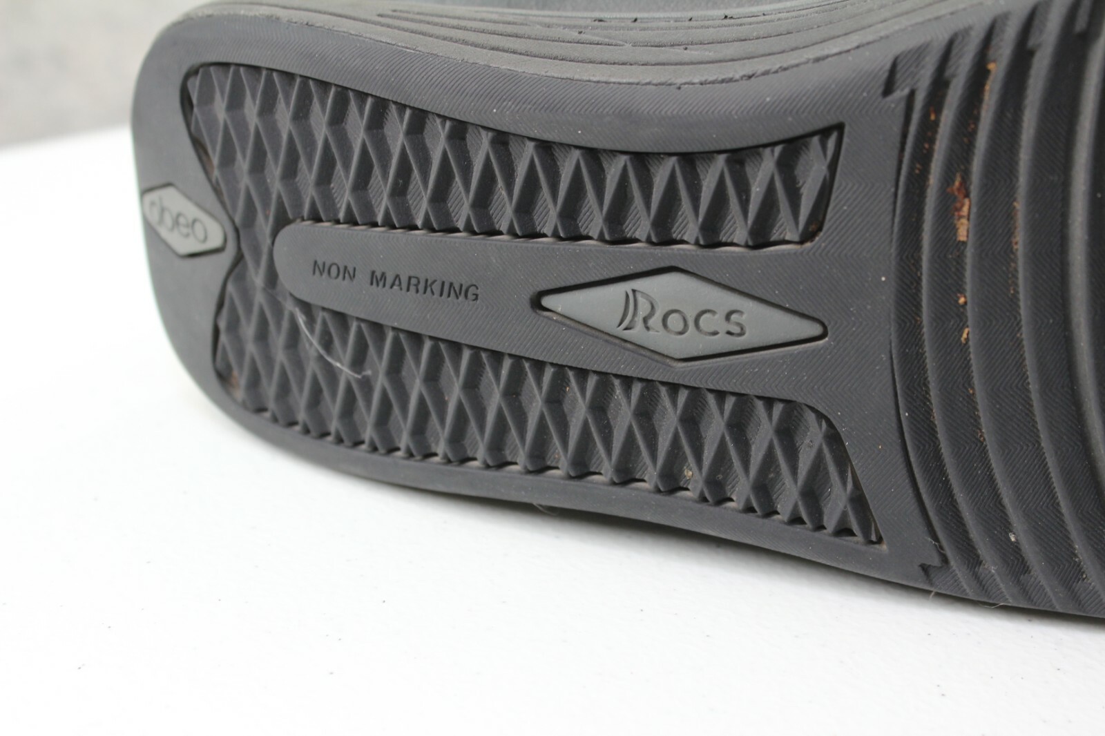 AMPUTEE Left Foot Abeo Rocs Barrett Walking Black Lea… - Gem