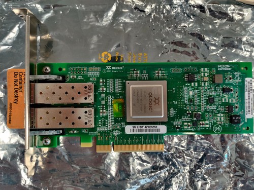 HP QLE2562-HP STORAGEWORKS 82Q 8GB DUAL PORT PCI-E FIBRE CHANNEL HOST ...