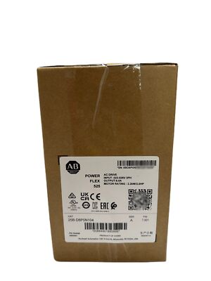 25B-D6P0N104 New Original AB PowerFlex 525 AC Drive 480VAC 3 HP 2.2kW # ...